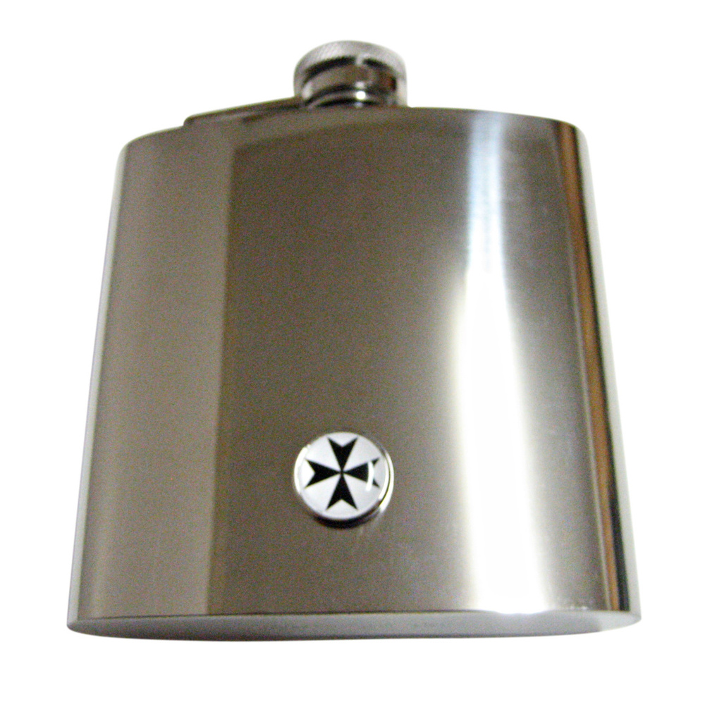 Maltese Cross Large Flask - Gem